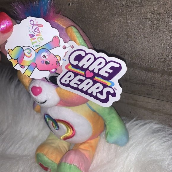 Carebears | Toys | Nwt Togetherness Bear Rainbow Heart Care Bears Bestie Plush Stuffed Animal 22 ...